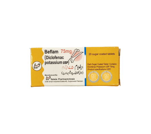 Beflam 75mg Tab